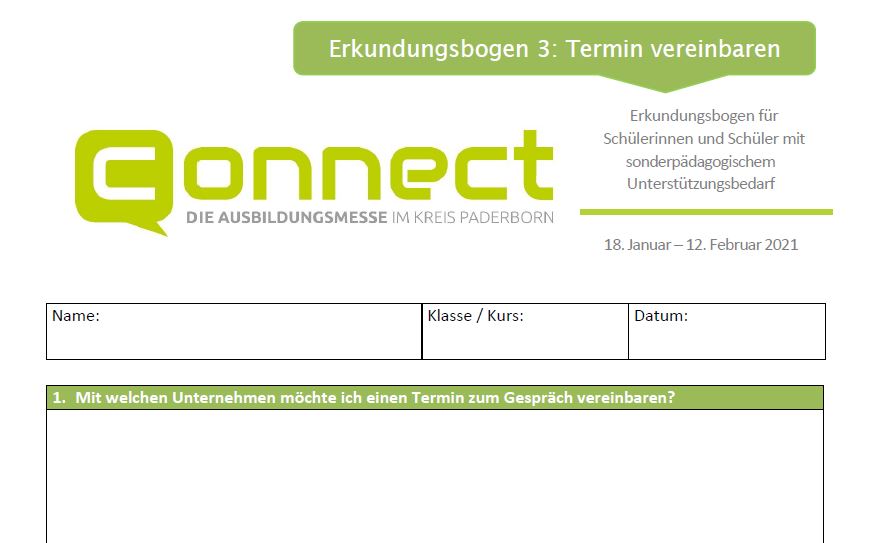 Alt_Connect digital - neu - Connect dein Berufseinstieg im Kreis Paderborn